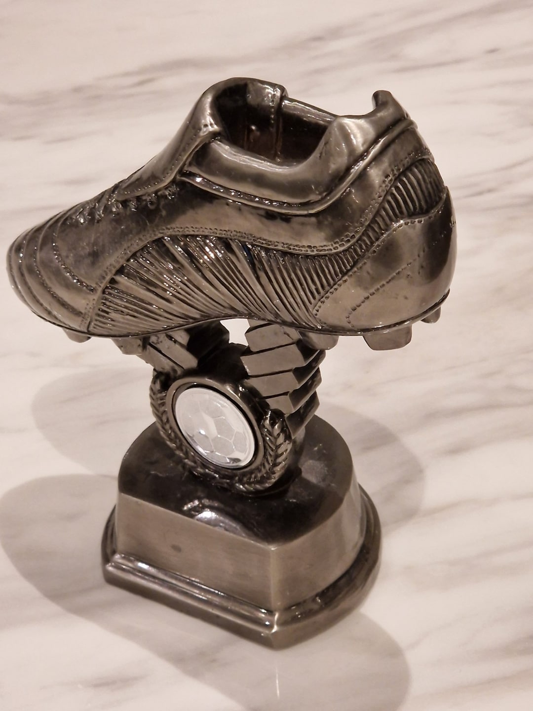 Personalised Metal Football Boot Trophy. Suitable for Soccer or GAA ...