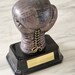 Personalised Single Boxing Glove Trophy Mounted on a Polished Black ...