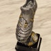 Personalized Football Boot Trophy: Antique Silver & Gold Soccer Award ...
