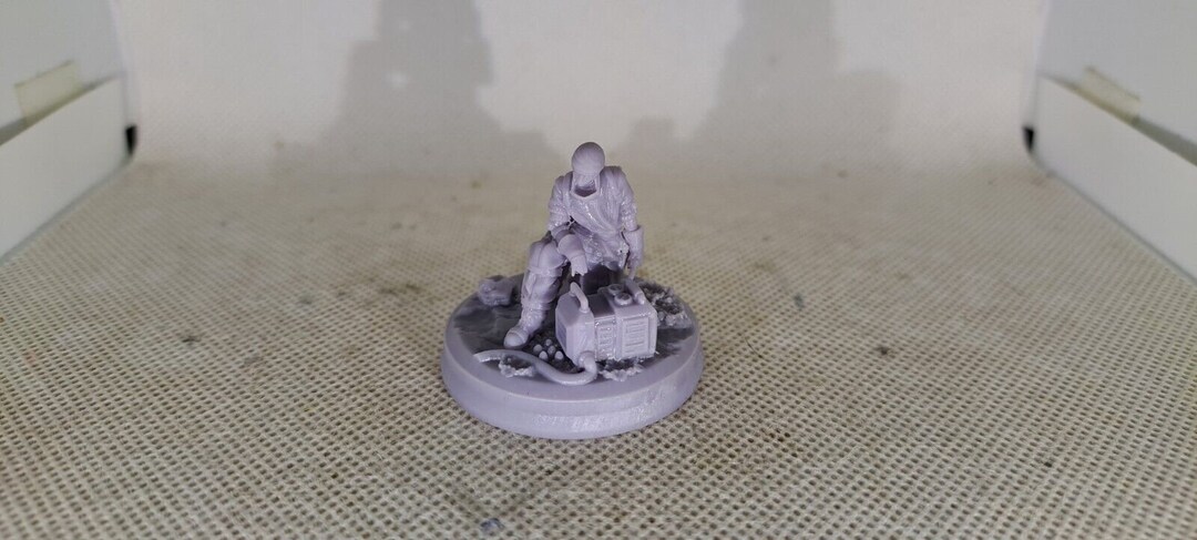 35mm Sci-fi Space Pioneers Noah Quinn the Engineer Character Figure - Etsy