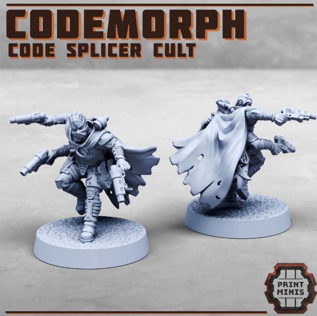 28mm Codemorph Code Splicer Cult heroic Scale - Etsy