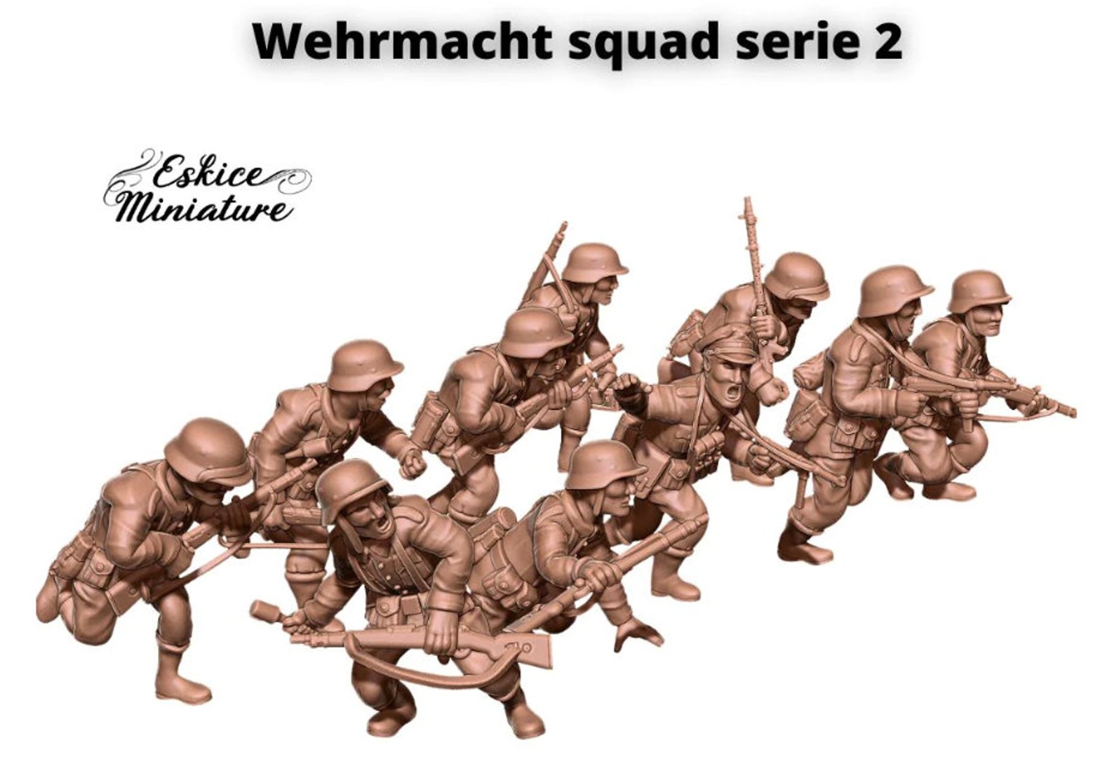 WW2 German Wehrmacht Squad Series Set 2 - Etsy