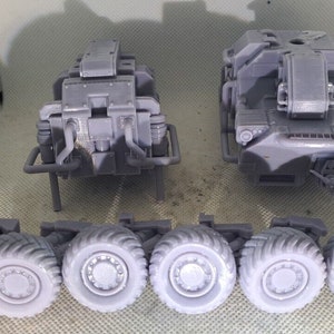 28/32mm Sci-fi Heavy Well Runner W/ Mining Rigs - Etsy