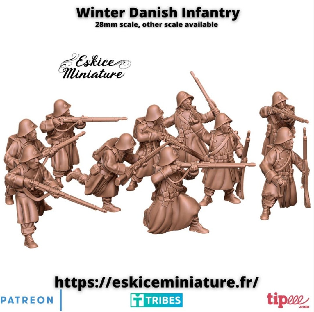 WW2 Danish Winter Infantry Set - Etsy