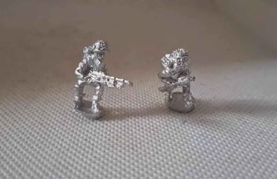 20mm WW2 Normandy British - Bren Team Advancing (ATB2) - Etsy