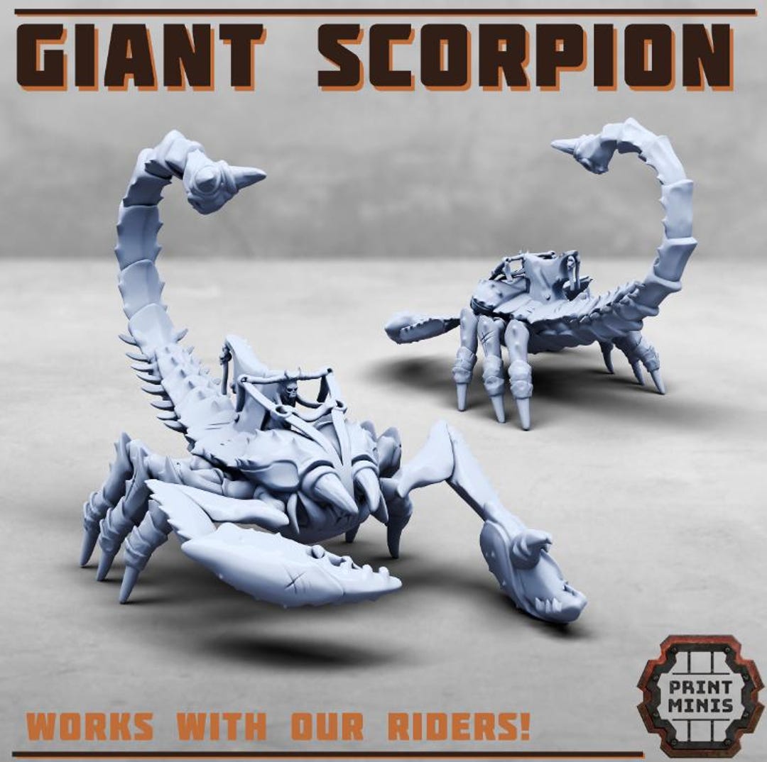 Fantasy Giant Scorpion - Etsy