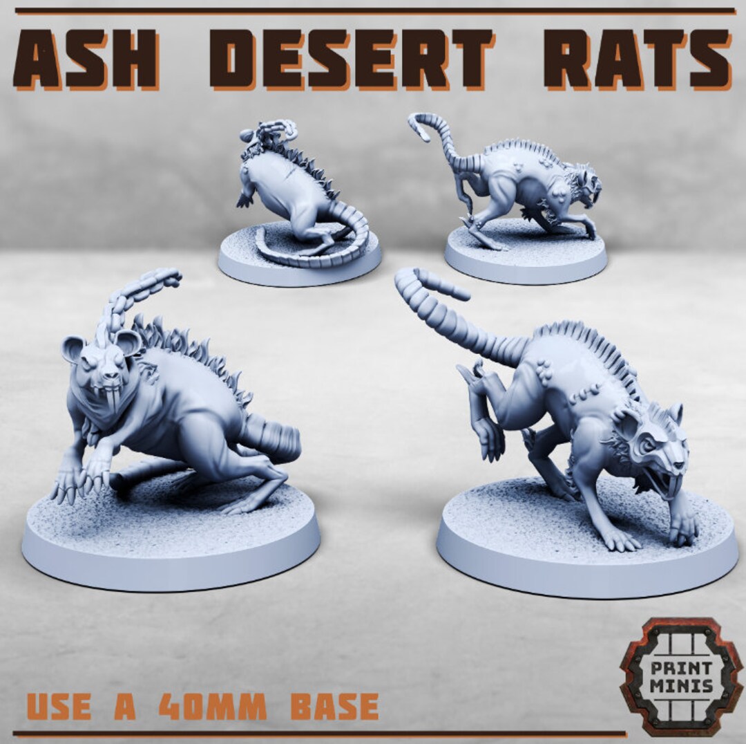 28mm Ash Desert Rats Set (heroic Scale) - Etsy