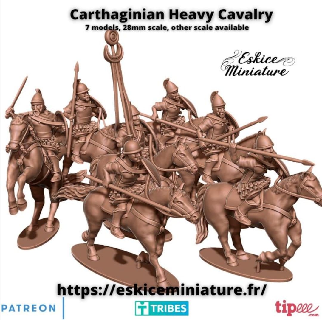 Ancient Carthaginian Heavy Cavalry Set - Etsy