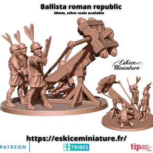 Ancient Roman Republic Ballista Set - Etsy
