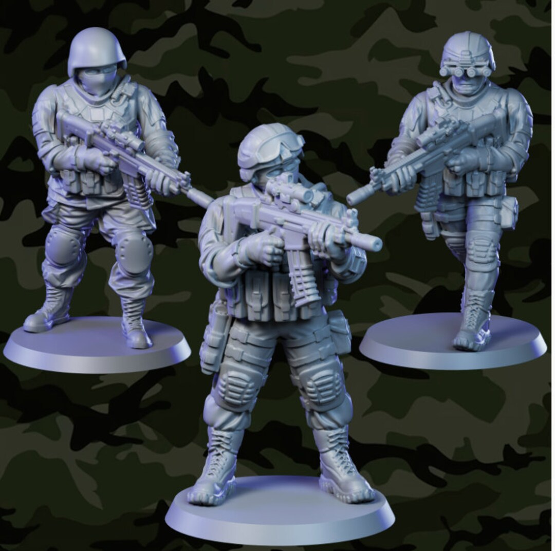 Modern SCAR Squad Set - Etsy