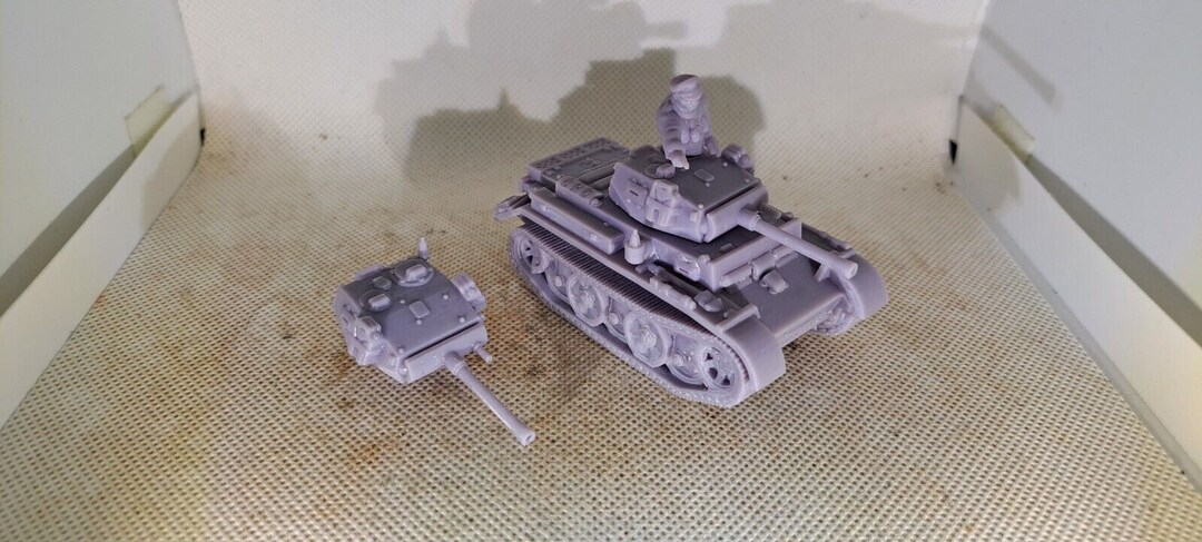 28mm WW2 German Luchs Tank - Etsy