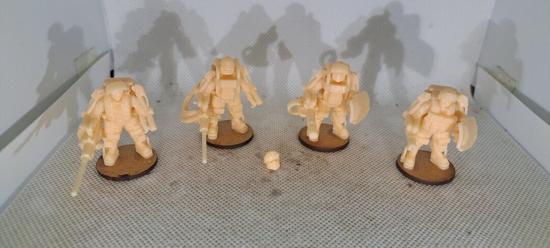 28mm Post Apocalyptic Exo-suit Swat Team Set - Etsy