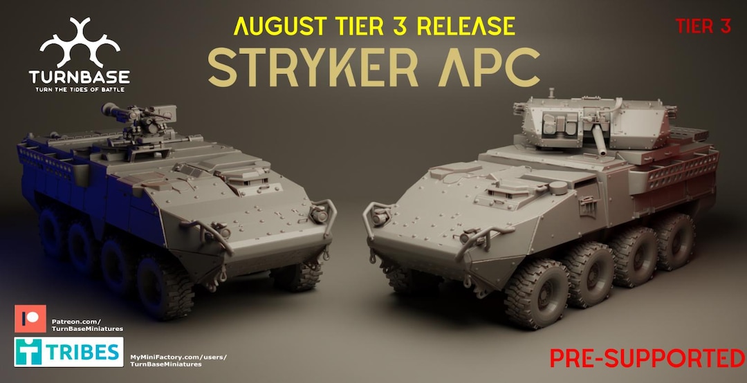 20mm Modern Stryker APC - Etsy