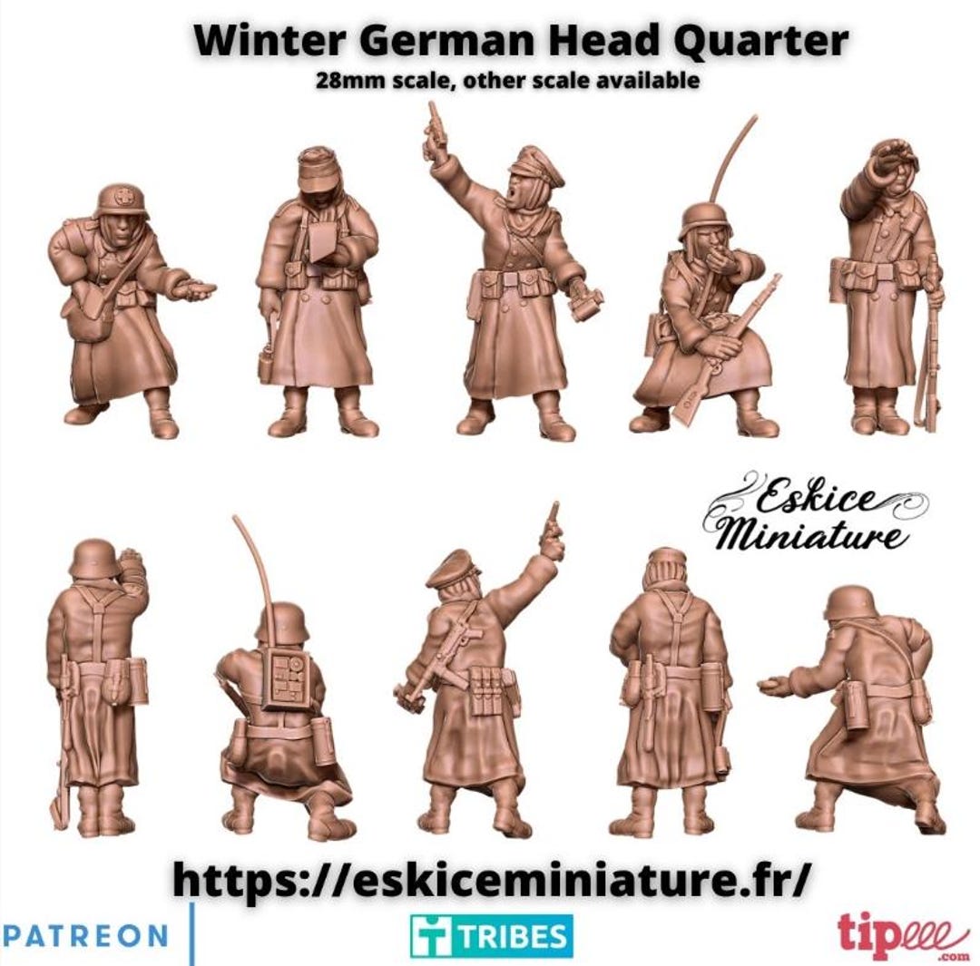 WW2 German Winter Headquarters Set - Etsy