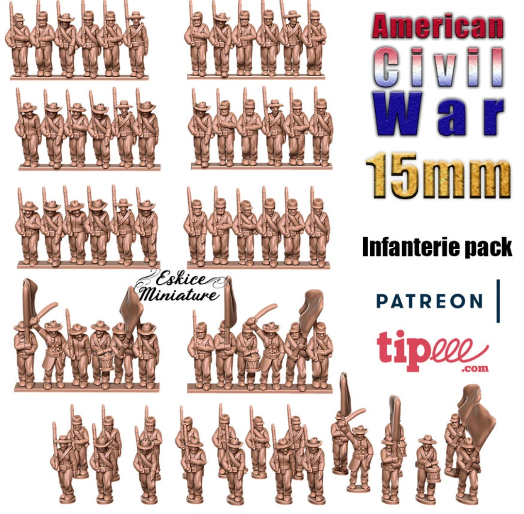 ACW Full Infantry Set - Etsy
