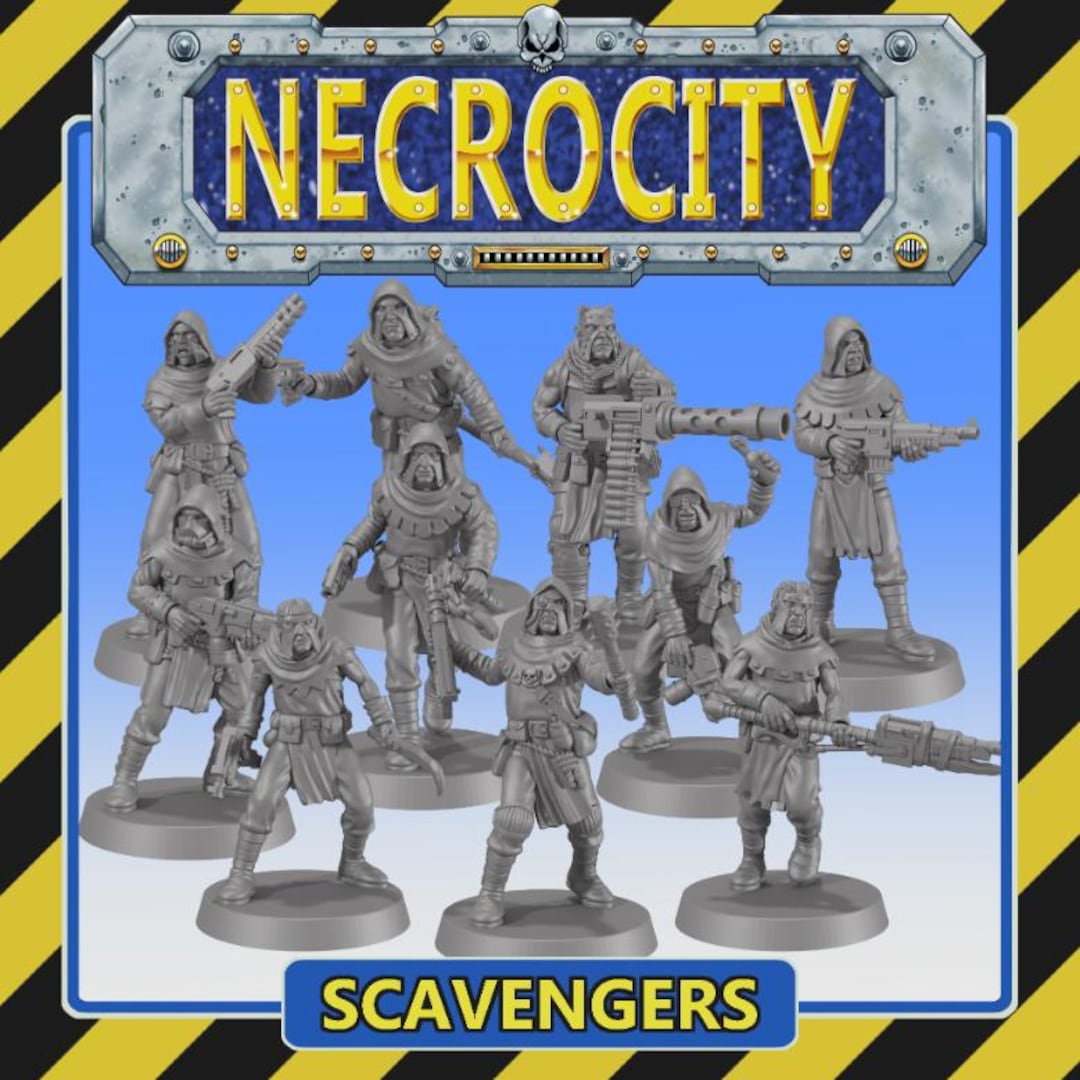 28/32mm Scavenger Pilgrim Gang - Etsy