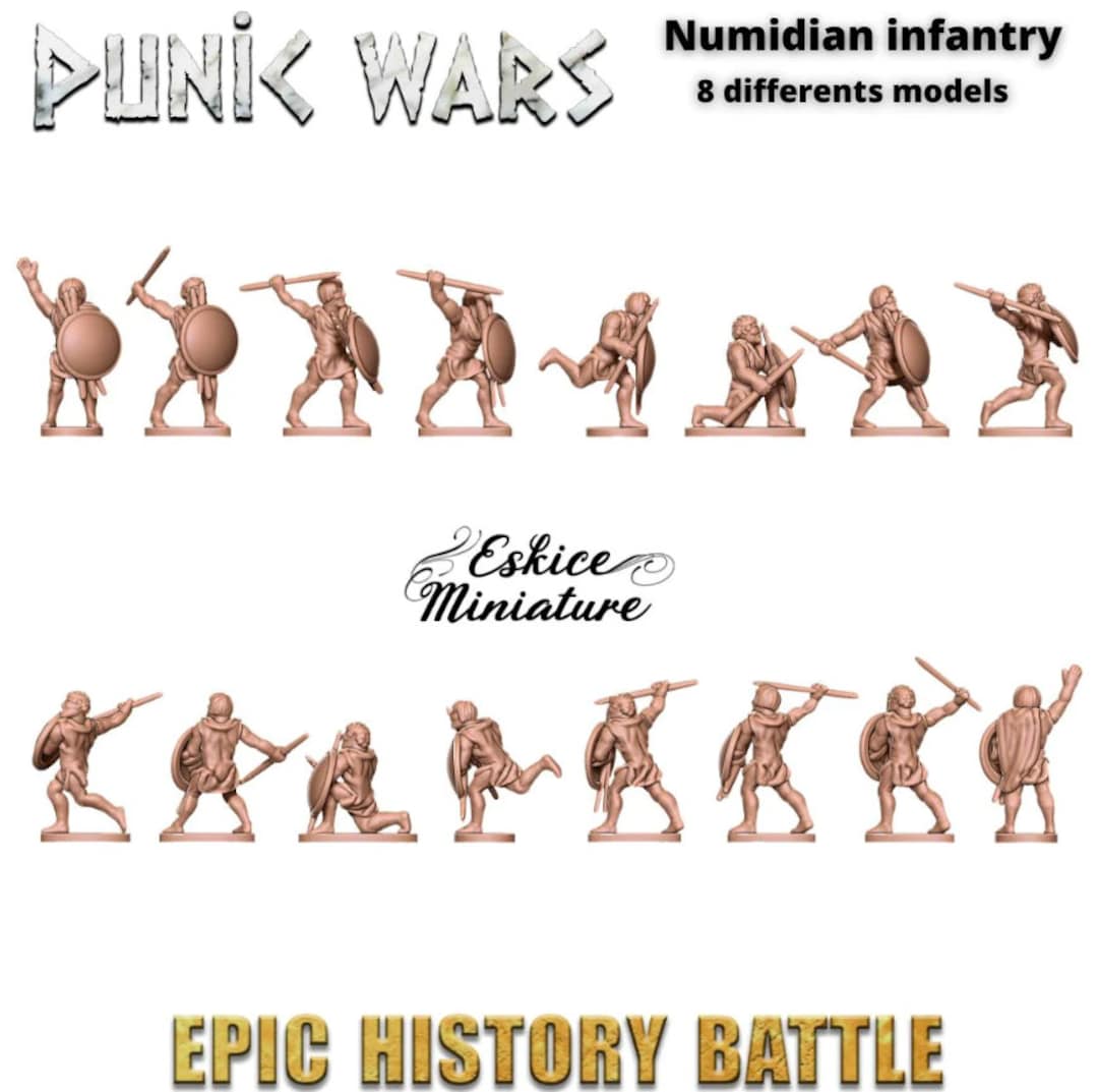 Ancient Numidian Infantry Set - Etsy