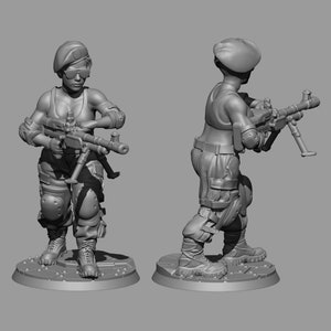 Modern Machine Gun Squad Set - Etsy