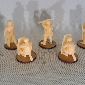 32/35mm Post Apocalyptic Riot Shield Swat Team Set - Etsy