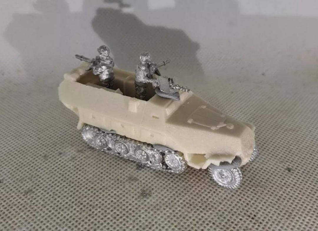 20mm German Sdkfz 251 Flamethrower Vehicle (RVM12F) - Etsy