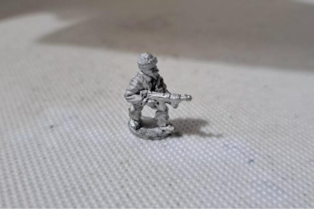 20mm WW2 British Commandos - Private Firing Thompson (ATC4) - Etsy