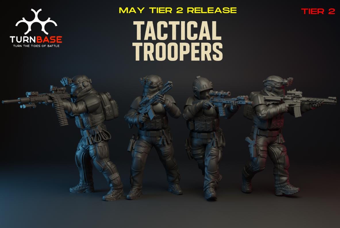 Modern Tactical Troopers Set - Etsy