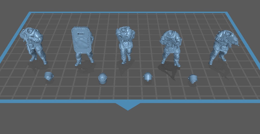 Modern French GIGN Set - Etsy