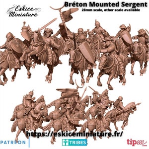 Breton Mounted Sergeants Set - Etsy