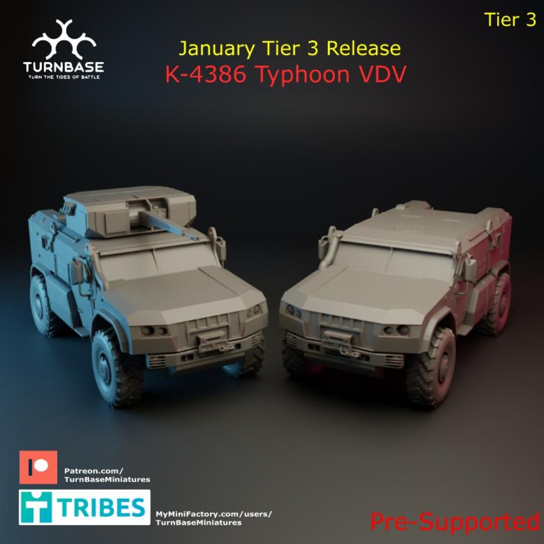 20mm Modern K-4386 Typhoon VDV - Etsy