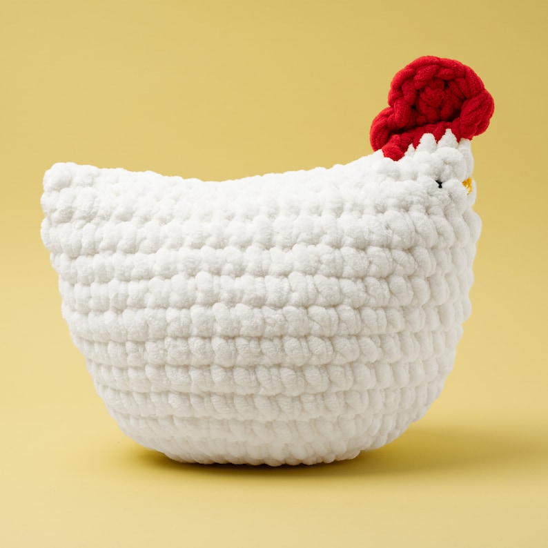 Large Chicken Crochet Pattern / Instant Download - Etsy