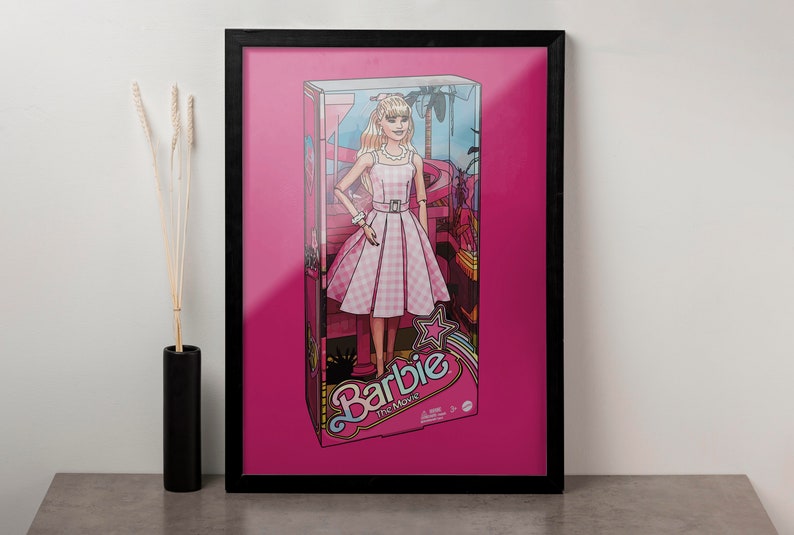 Barbie / Barbie Movie / Doll / Barbie Doll / Home Decor / Wall Art ...