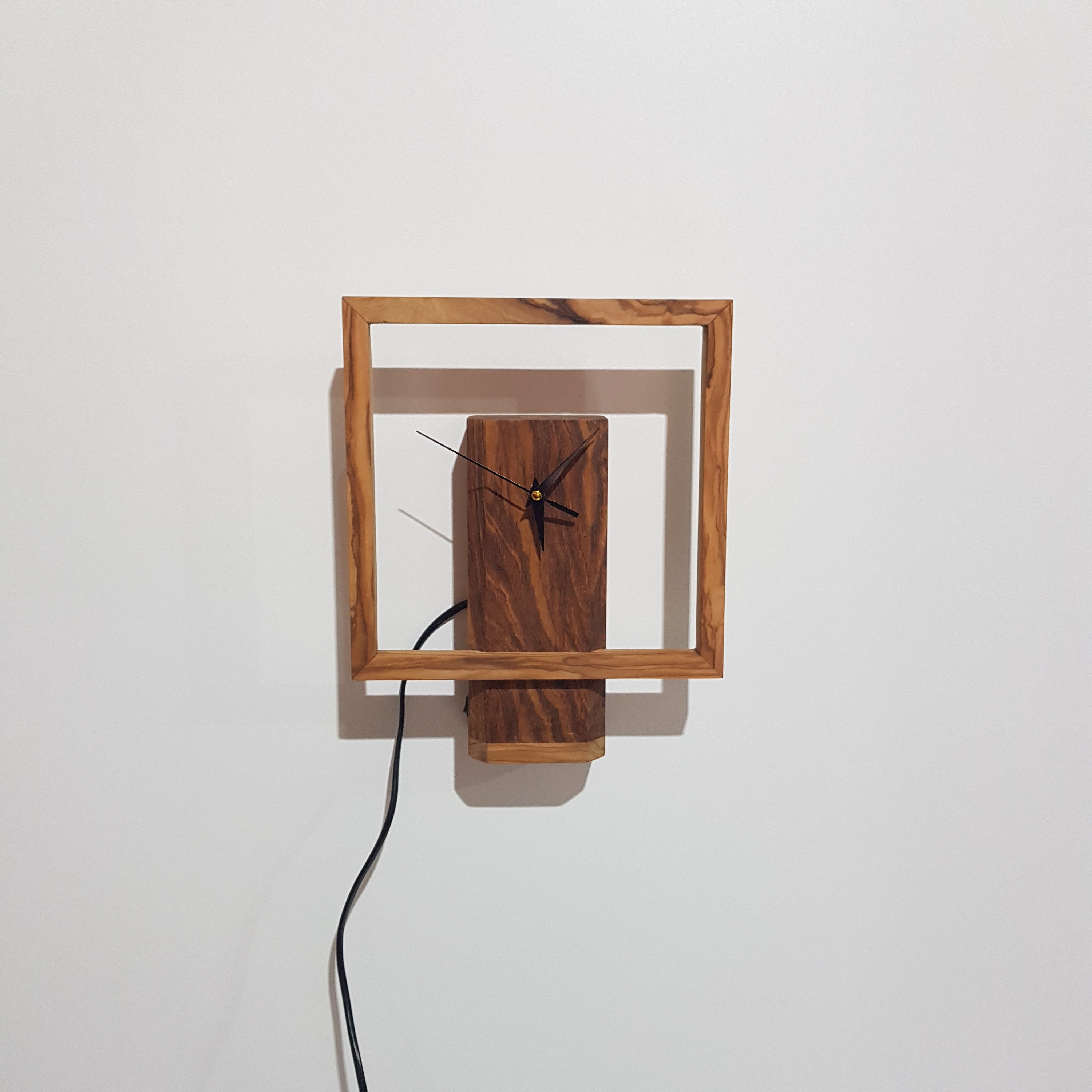 Led Lighted Wooden Wall Clock,wooden Wall Clock, Clock for Wall ...