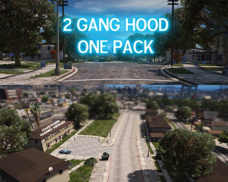 Fivem Custom Gang Hood Pack Fivem Ready Optimized - Etsy UK