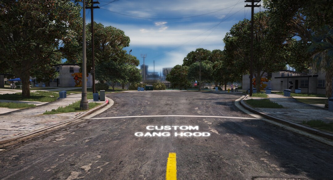 Fivem Custom Gang Hood MLO/YMAP 1 Fivem Prêt Optimisé - Etsy France