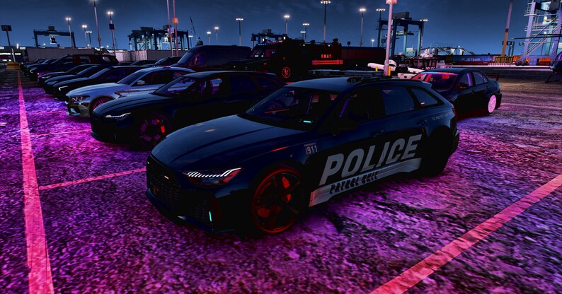 Fivem Debadged Police Car Pack Animated Cars Fivem Ready Optimized ...