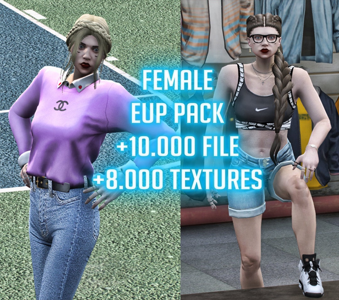 Buy Fivem Female EUP Pack Fivem Ready High Quality Models Online in ...