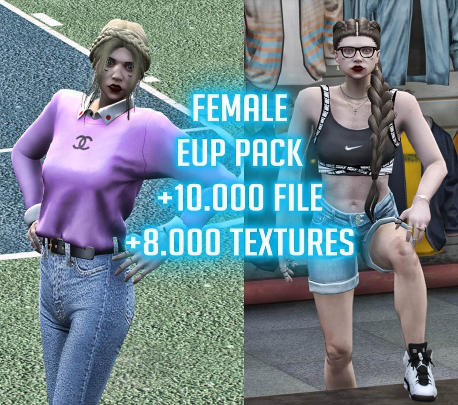 Fivem Female EUP Pack Fivem Ready High Quality Models - Etsy Canada