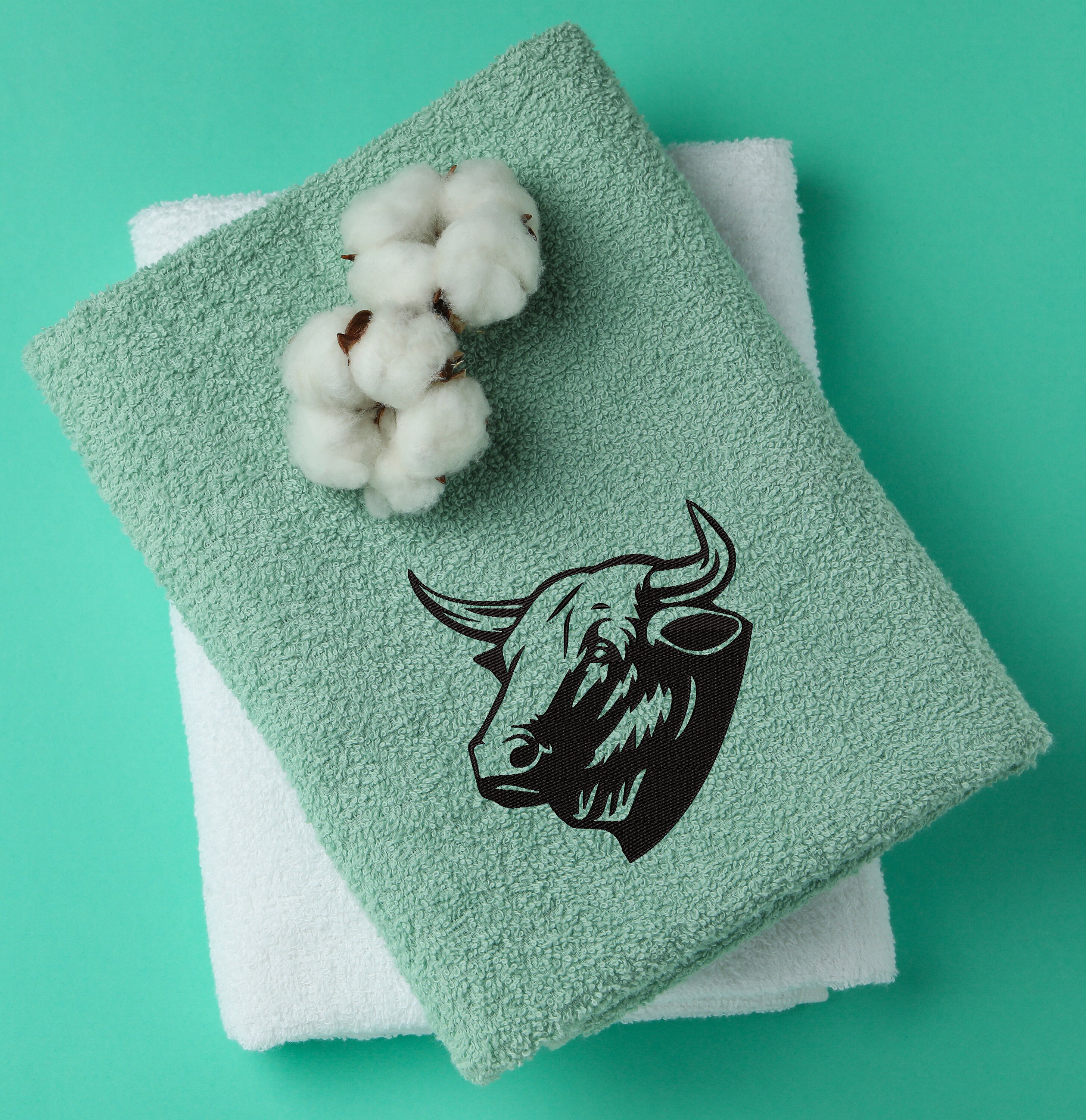 Buffalo Machine Embroidery Design - Etsy