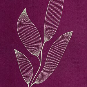 Branch Leaves Machine Embroidery Design, Pattern in 5 Size - Etsy