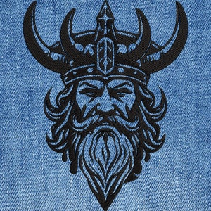 Viking Machine Embroidery Design, Pattern - Etsy