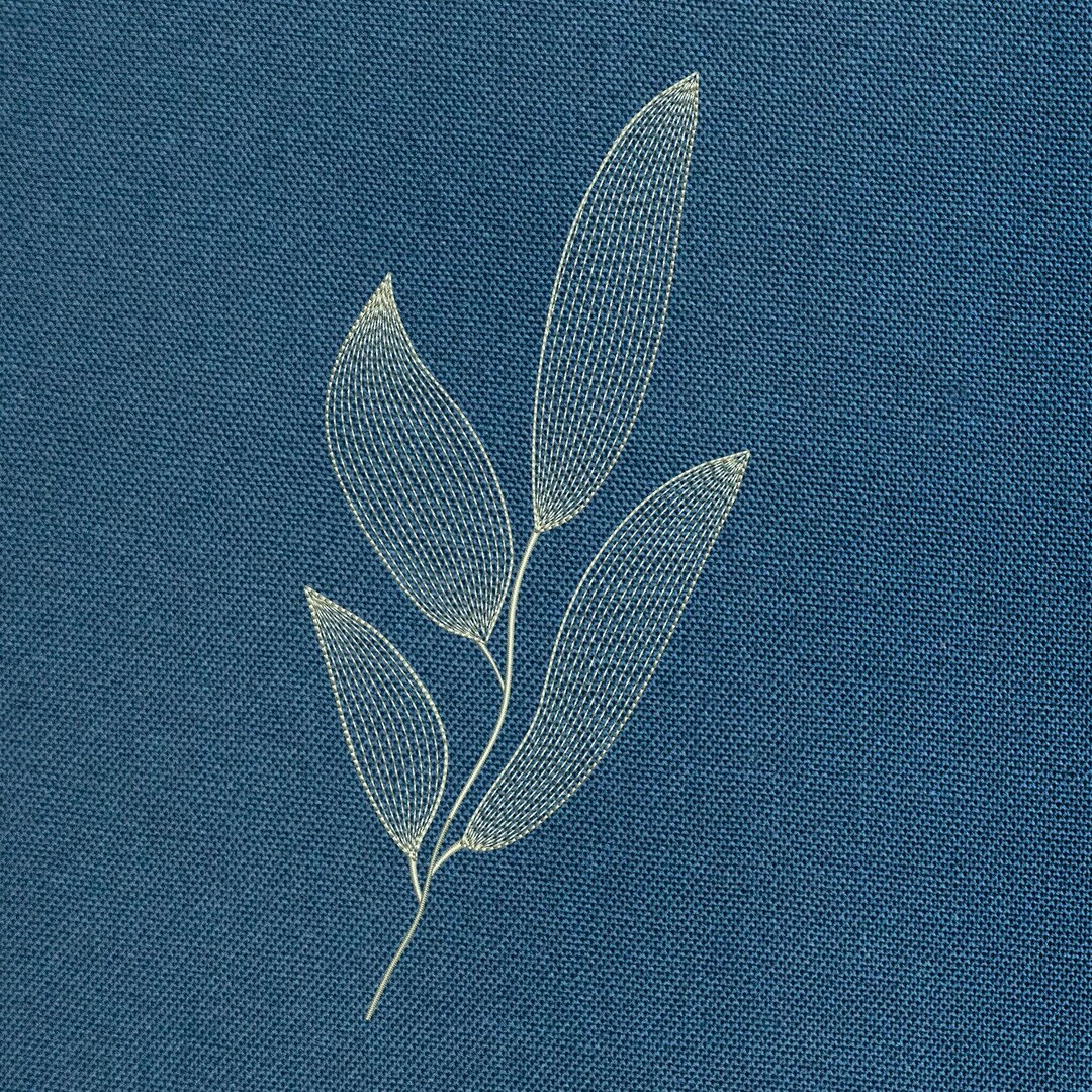 Branch Leaves Machine Embroidery Design, Pattern in 5 Size - Etsy