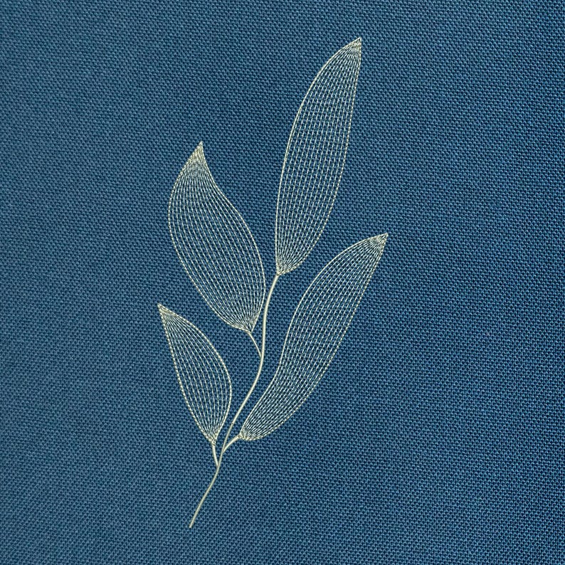 Branch Leaves Machine Embroidery Design, Pattern in 5 Size - Etsy