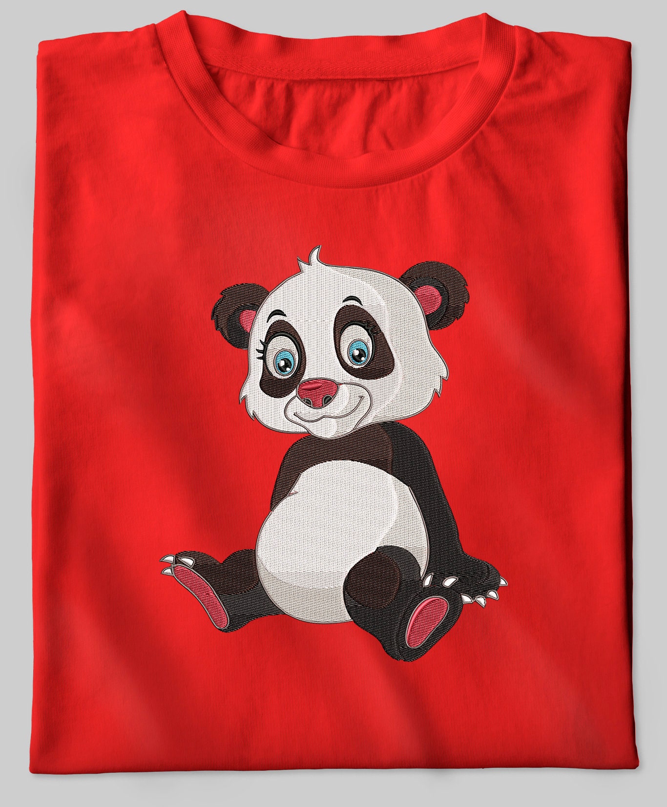 Panda Machine Embroidery Design - Etsy