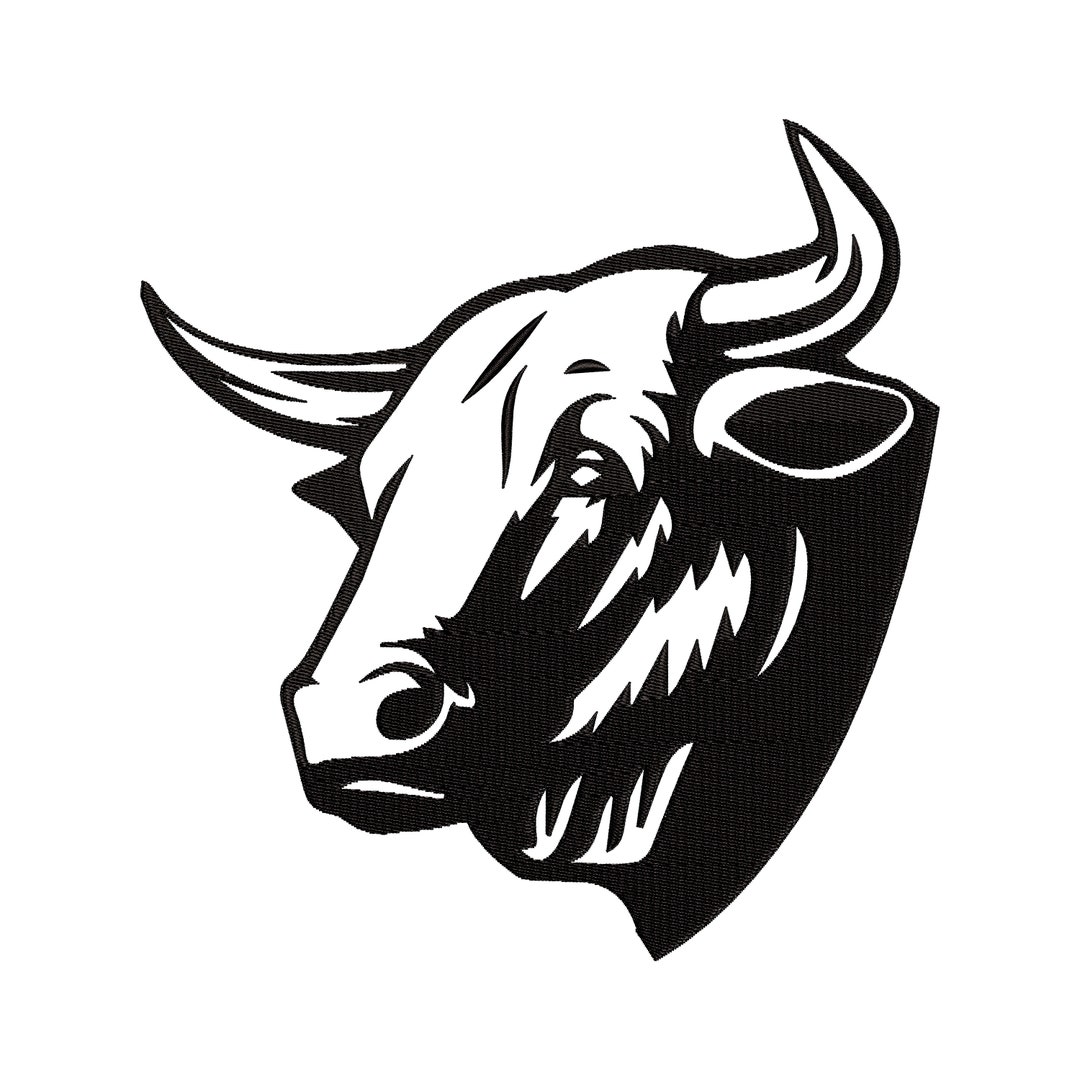 Buffalo Machine Embroidery Design - Etsy