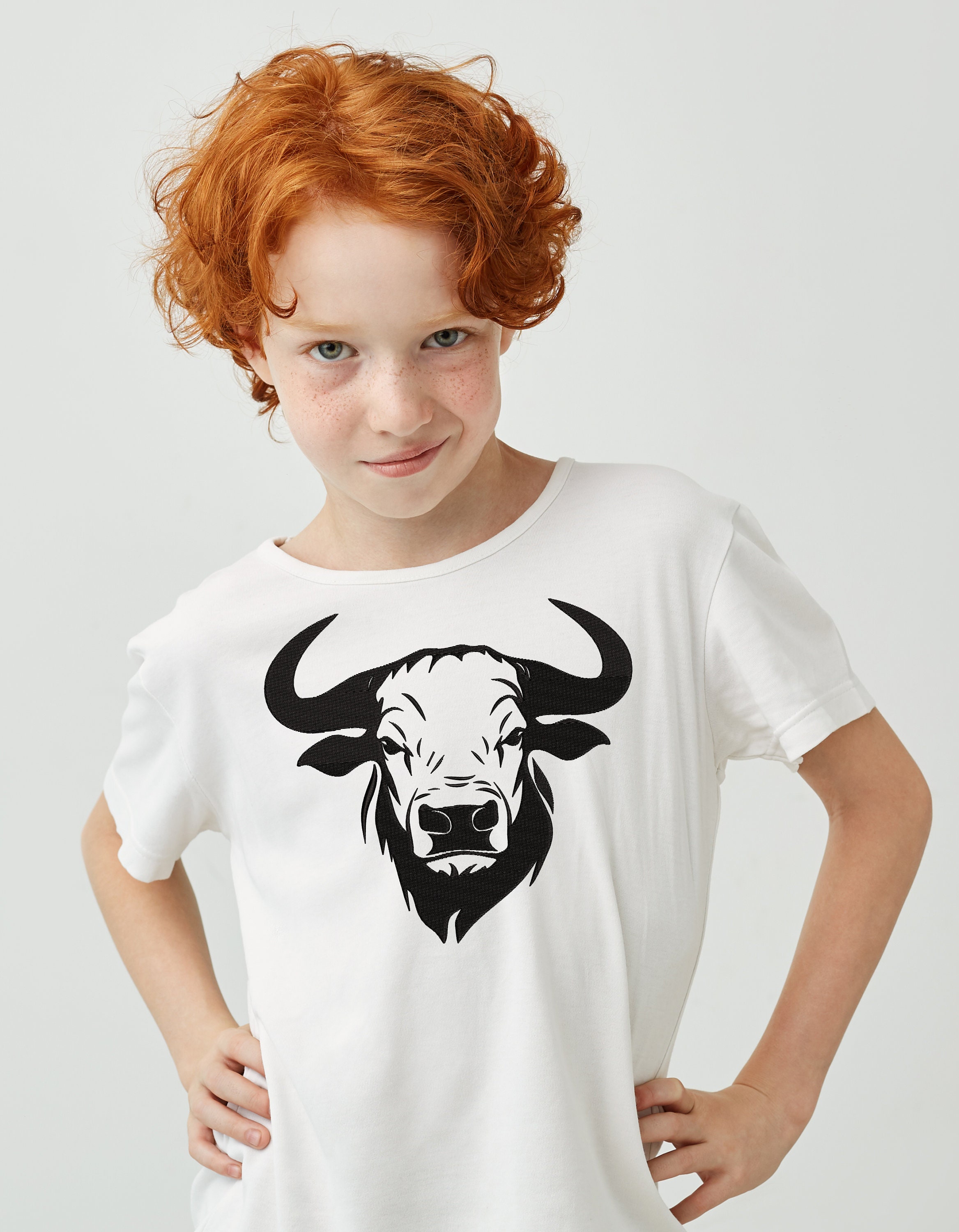 Buffalo Machine Embroidery Design - Etsy