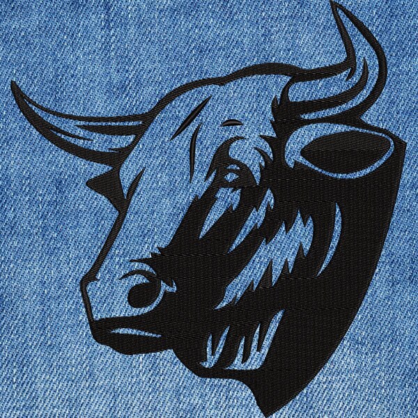 Buffalo Machine Embroidery Design - Etsy