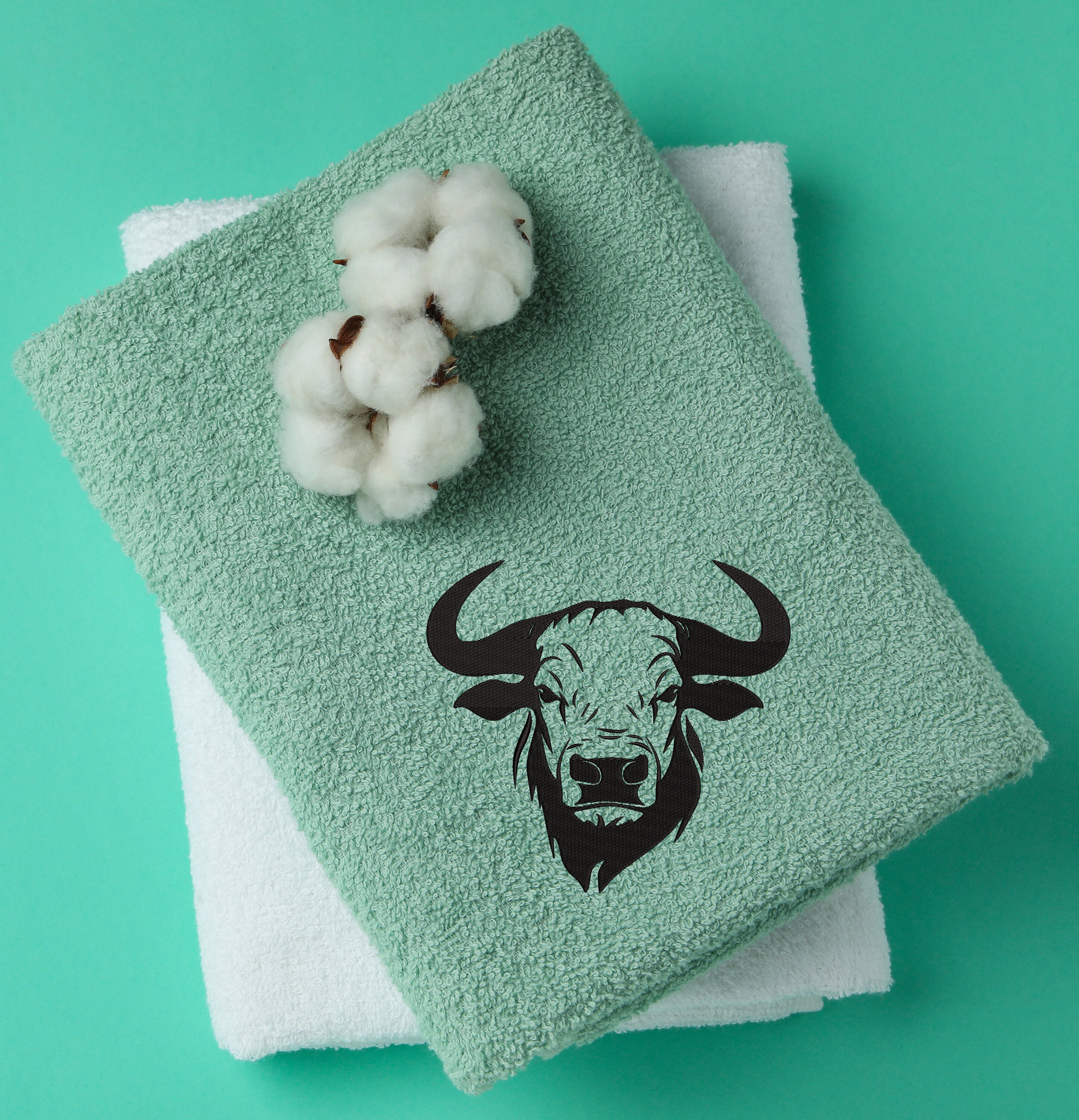 Buffalo Machine Embroidery Design - Etsy