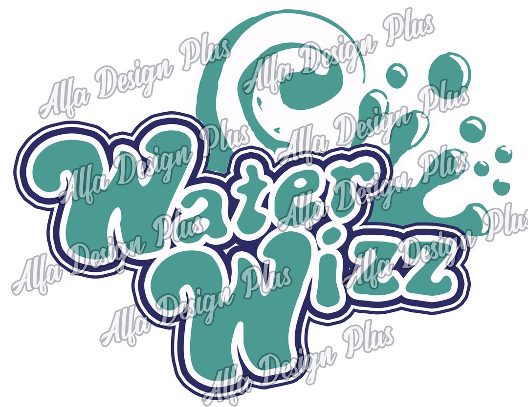 Logo Water Wizz They Are Like Children - Etsy