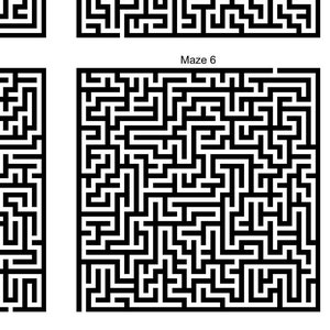 Maze Puzzles – 1,002 Unique Mazes to Solve - Etsy