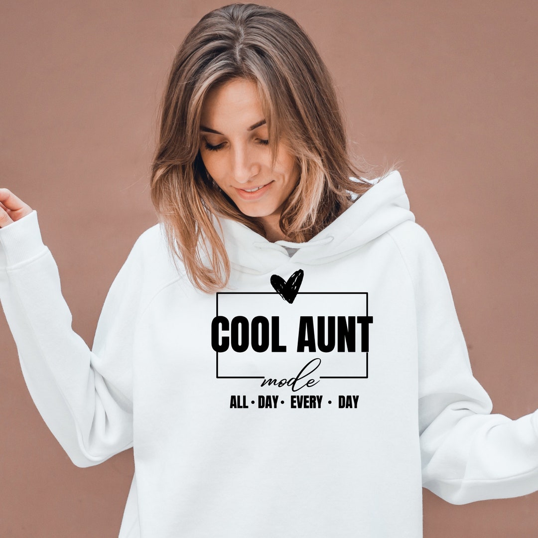 Cool Aunt Mode SVG PNG, Cool Aunt Svg, Best Aunt Svg, Godmother Svg, Best Aunt Ever Svg, Blessed ...